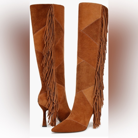 Sam Edelman | Shoes | Sam Edelman Regular Calf Ellis Fringe Knee High ...